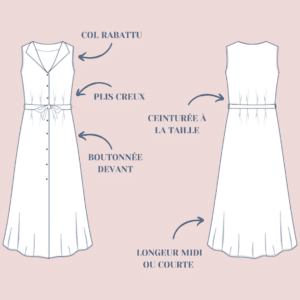 Robe Gigi - EXTENSION version Nouettes - PDF - Lise Tailor