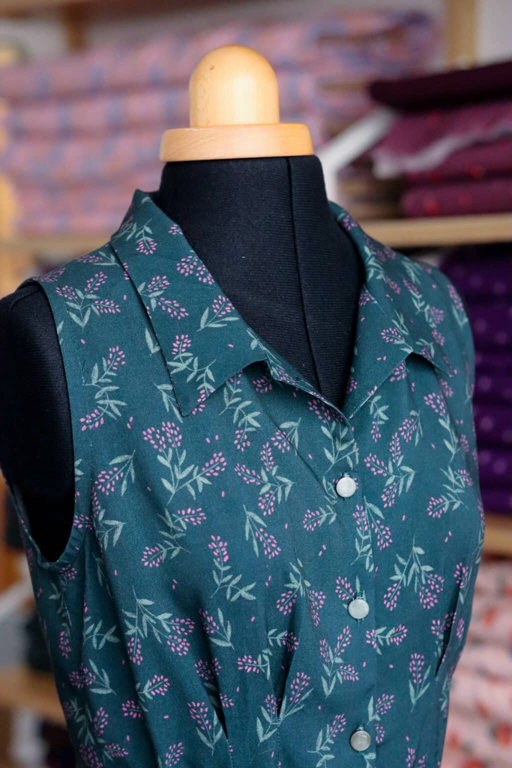 Gigi Dress - EXTENSION Shirt collar - PDF - Lise Tailor