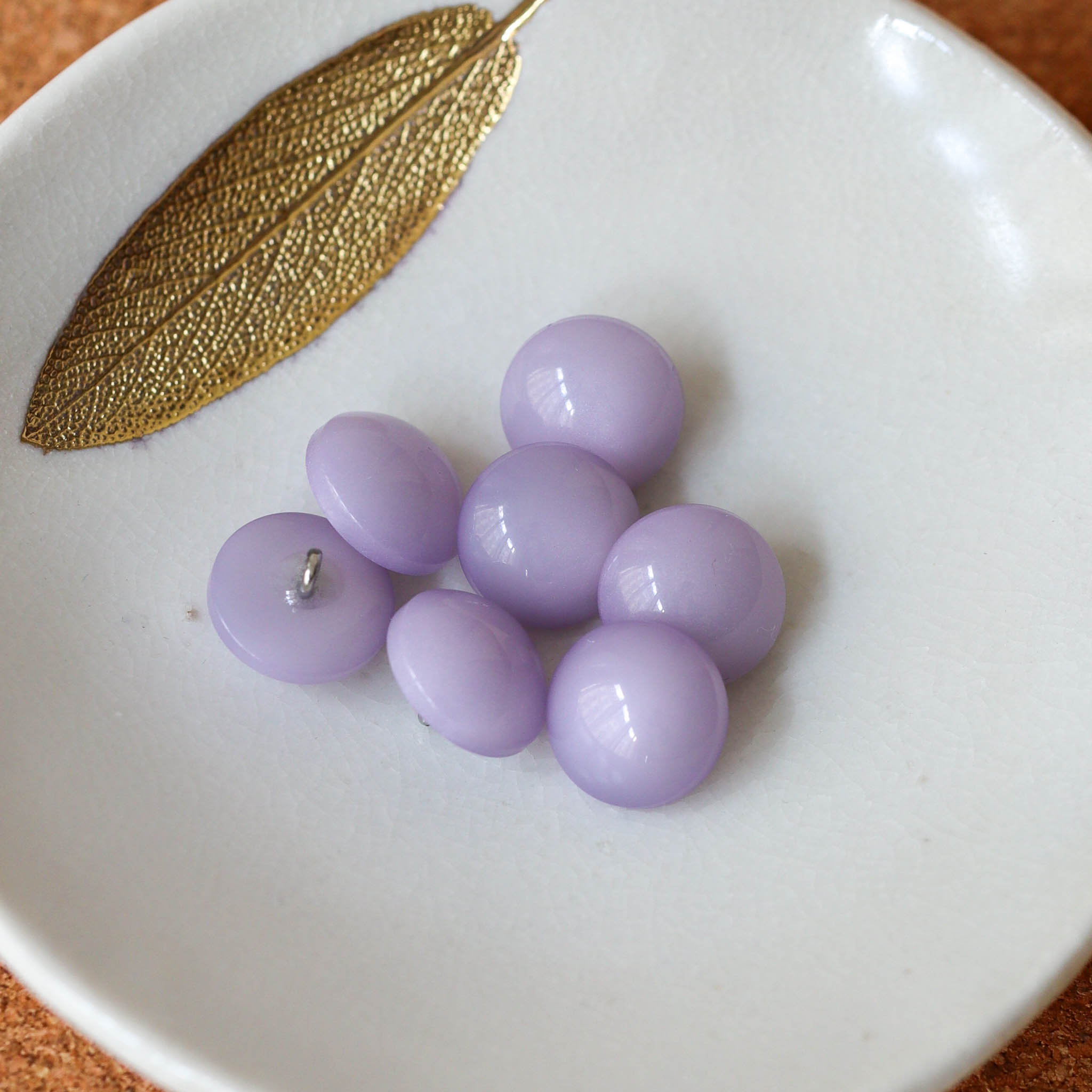 Moonlight button – Lilac - Lise Tailor