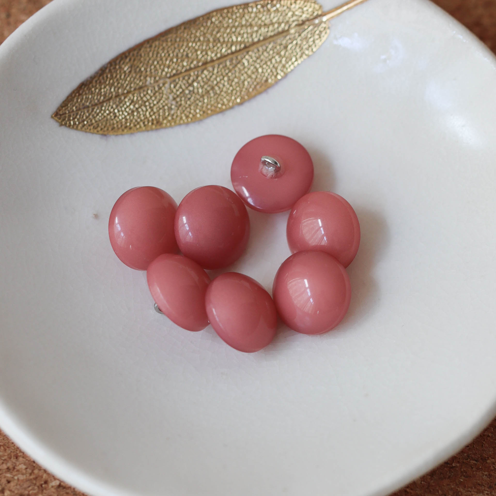 Moonlight button – Antique Pink - Lise Tailor